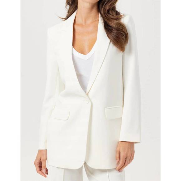sundays | Jackets & Coats | New Sundays Gibson Blazer In White | Poshmark